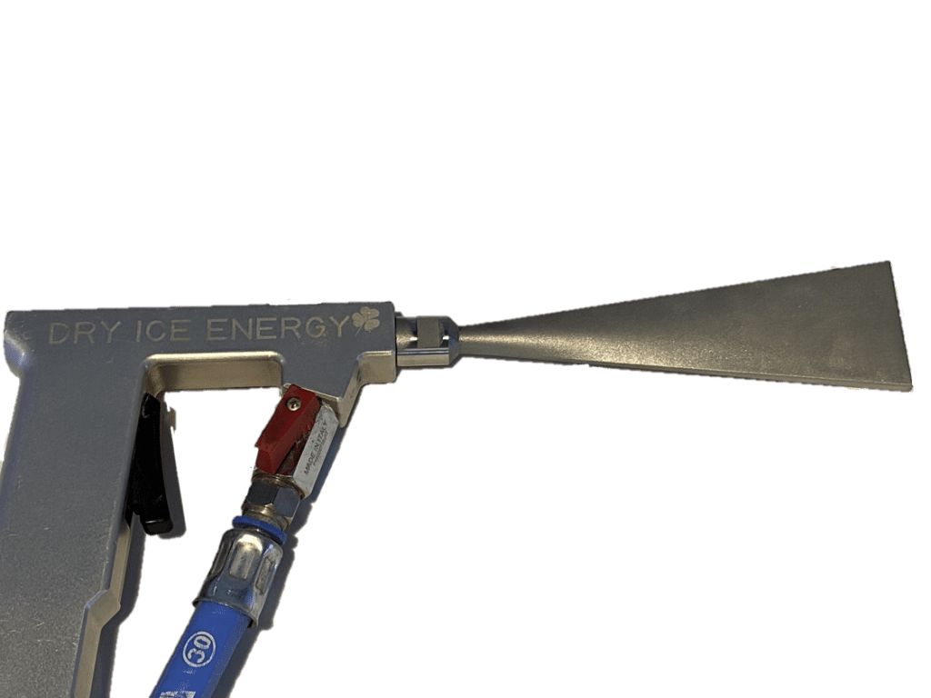 Flat jet nozzle XL for Champ and Champ Turbo - DryIceEnergy