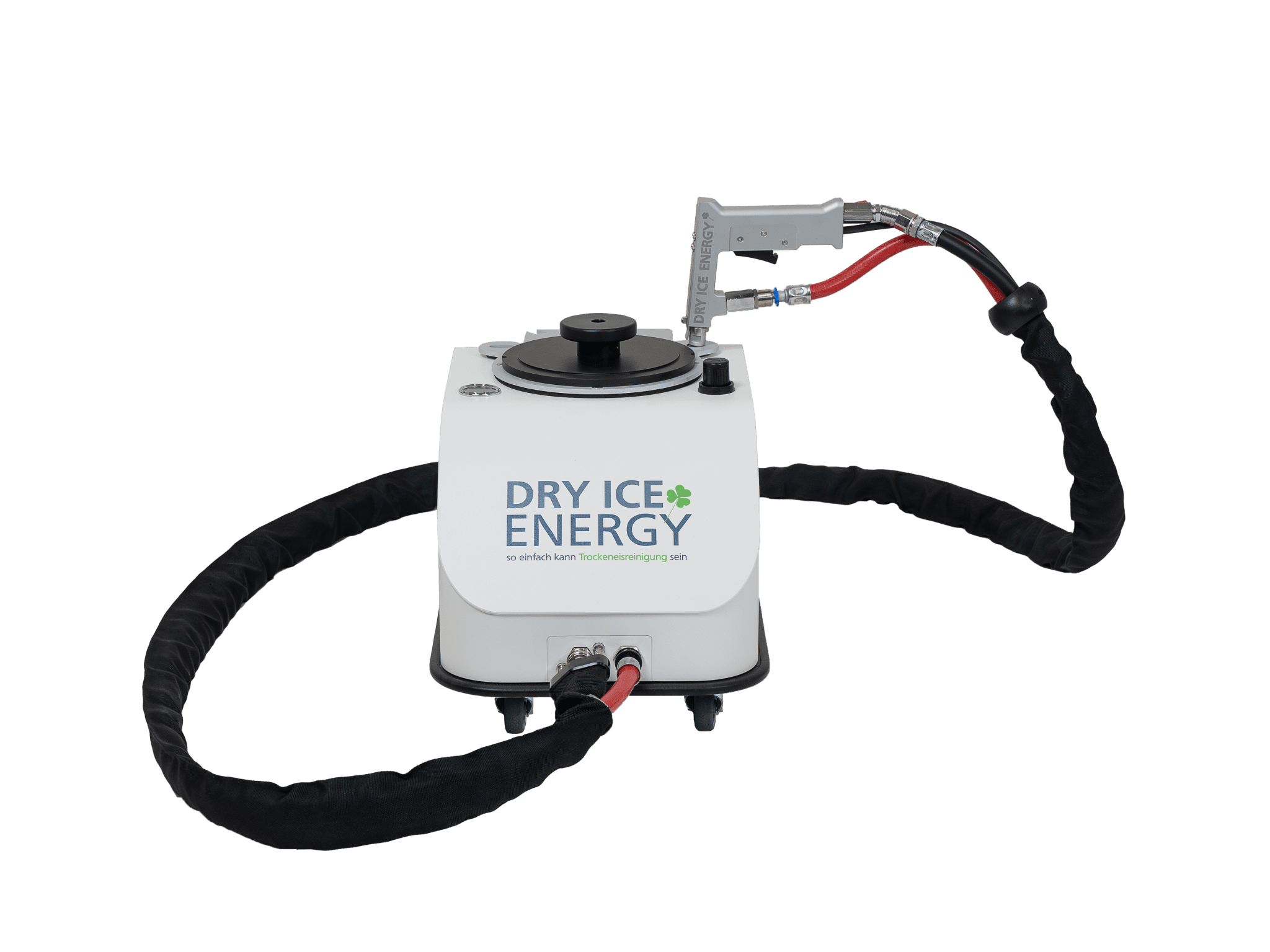 Underbody cleaning with dry ice blasting for vehicles