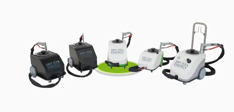 Cleaning machine – dry ice technology | Dry Ice Energy